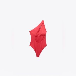 Zara | Swim | Nwt Zara Asymmetric Swimsuit | Poshmark